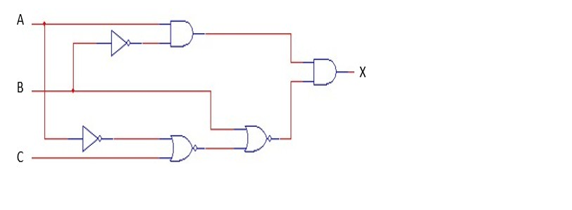 Solved A X B C 3. Write the Boolean Expression based on | Chegg.com