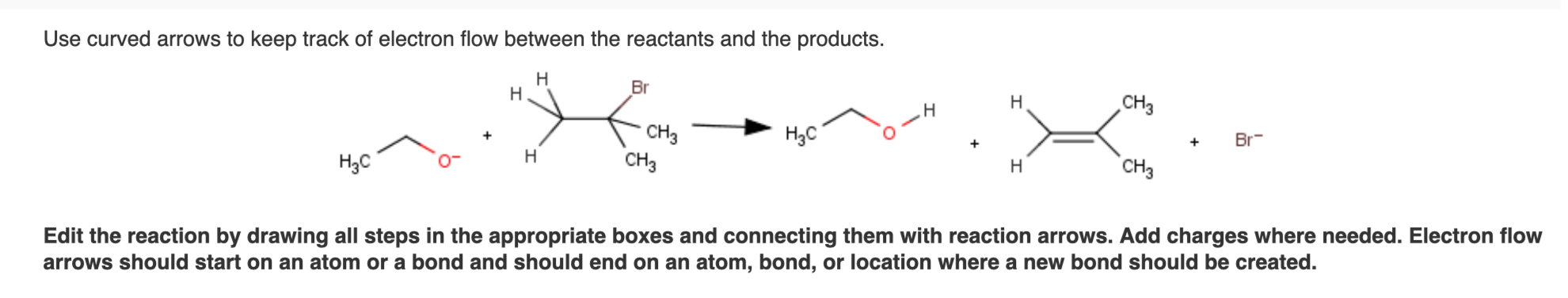 Solved Use curved arrows to keep track of electron flow | Chegg.com