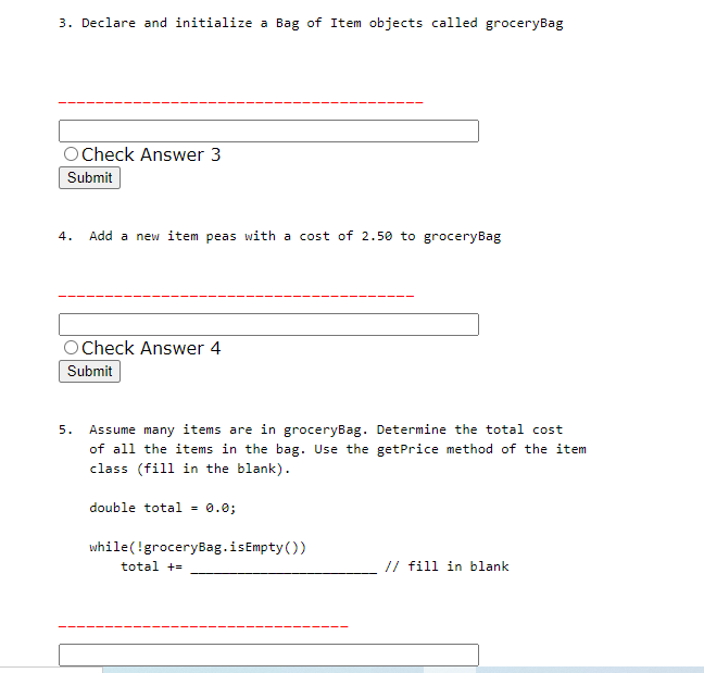 please, can i get help in solving these java problems | Chegg.com