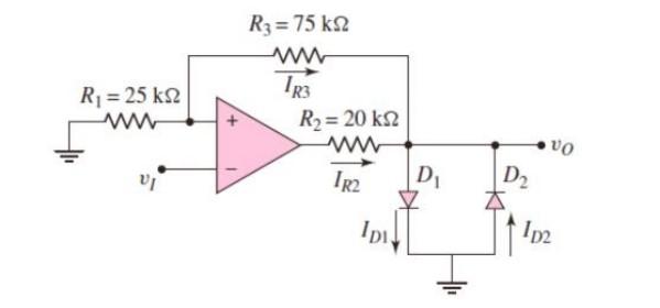 Solved For the following Schmitt sink, the op amp supply | Chegg.com