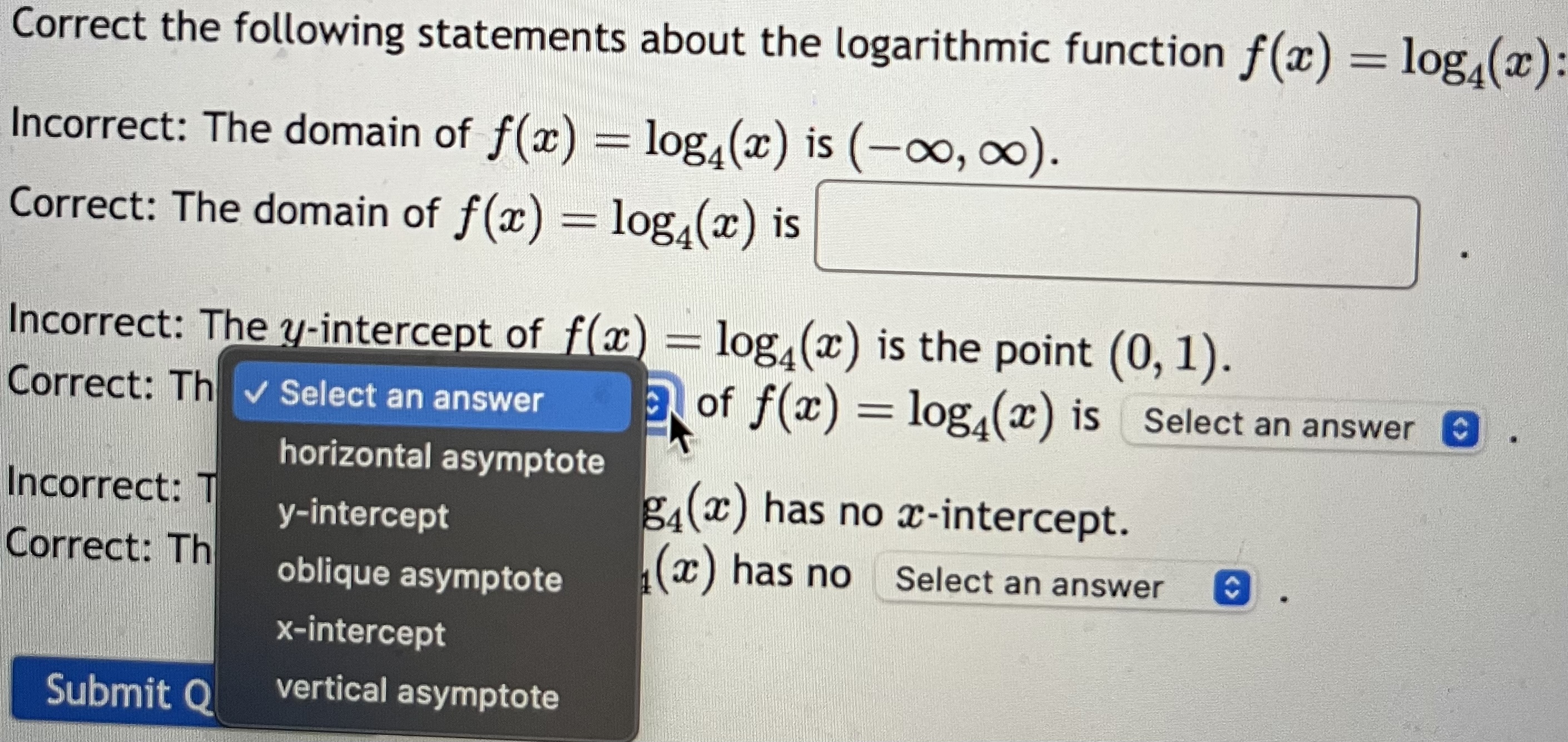 Solved Correct the following statements about the | Chegg.com