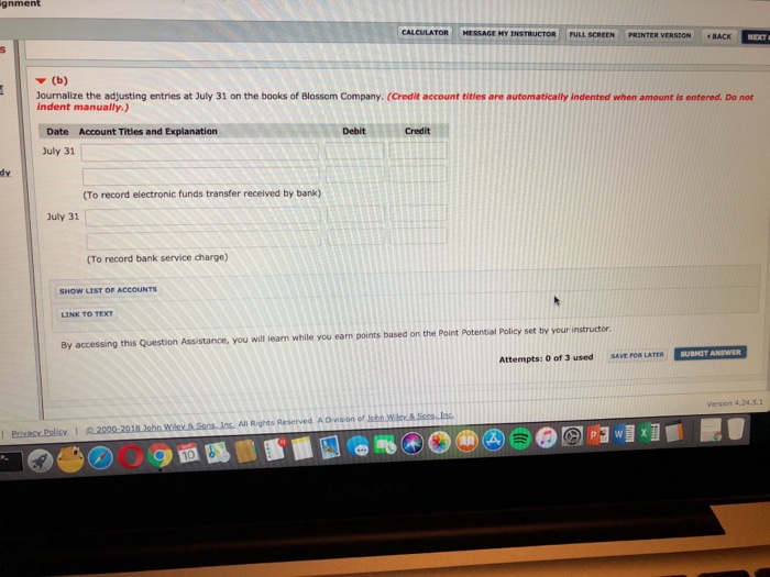 Solved ment CALCULATOR MESSAGE MY INSTRUCTOR FULL SCREEN | Chegg.com