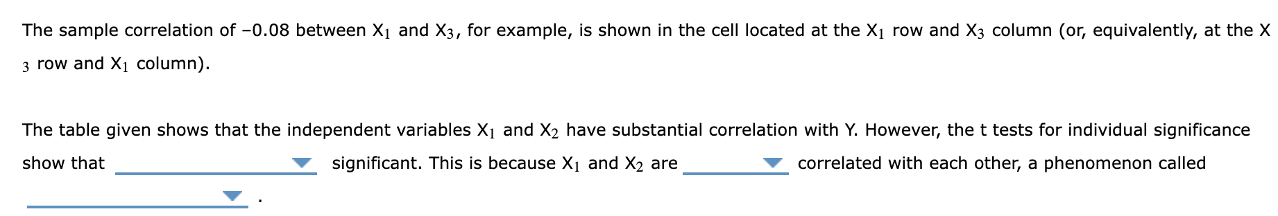 Solved Using data with N=50 observations, a student obtains | Chegg.com
