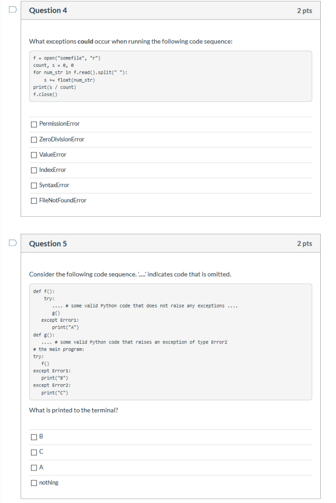 Solved Hello will anyone be able to answer these python | Chegg.com