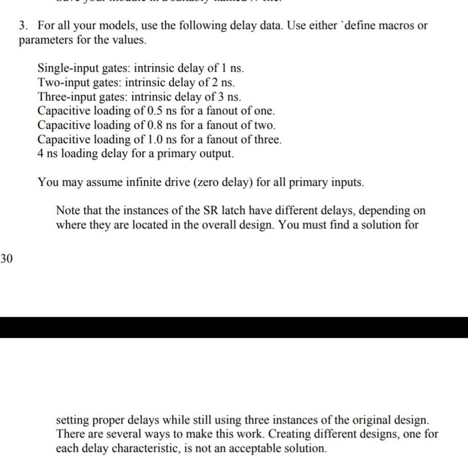 4 Write a Verilog model of the 8-bit register with | Chegg.com