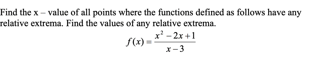 Solved Find the x – value of all points where the functions | Chegg.com