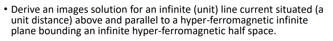 Solved Derive an images solution for an infinite (unit) line | Chegg.com