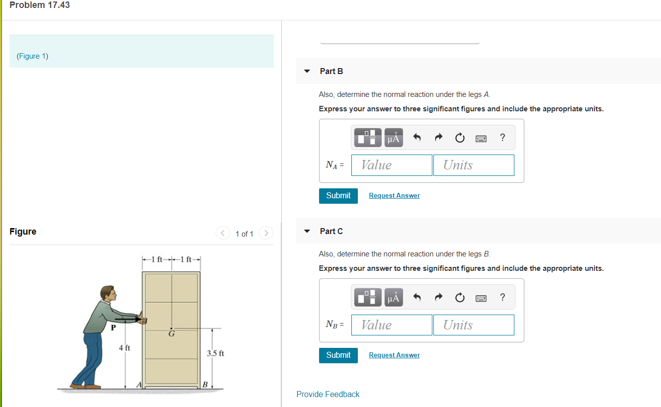 Solved 130-lb cabinet if P = 32 lb . The coefficients of | Chegg.com