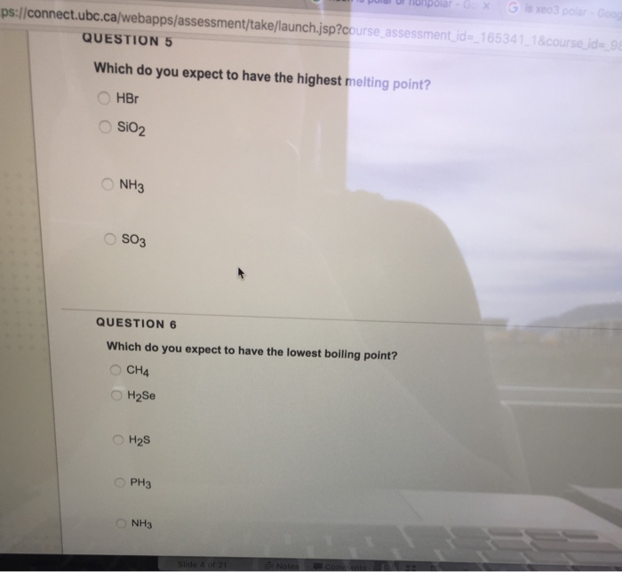Solved Which do you expect to have the highest melting | Chegg.com