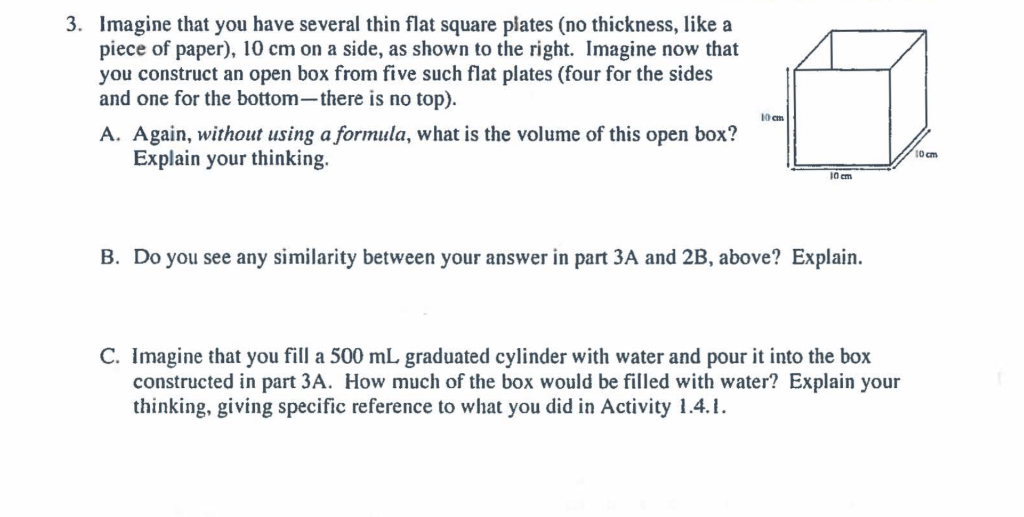 Solved Imagine that you have several thin flat square plates | Chegg.com