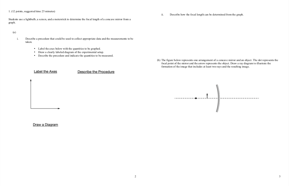 Solved 1. (12 points, suggested time 25 minutes) ii. | Chegg.com