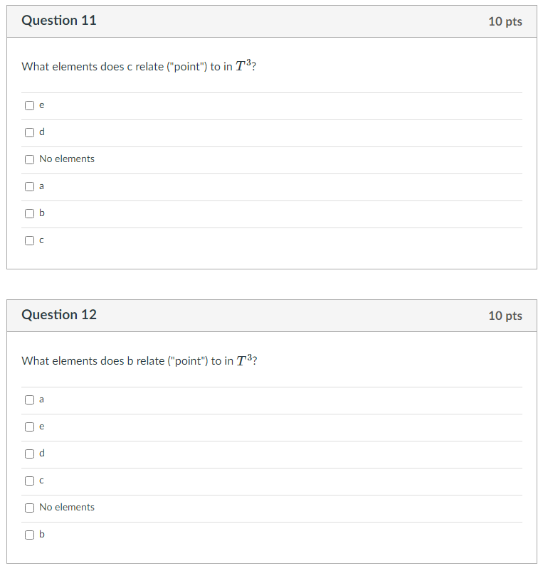 Solved The following two questions related to the graph T | Chegg.com