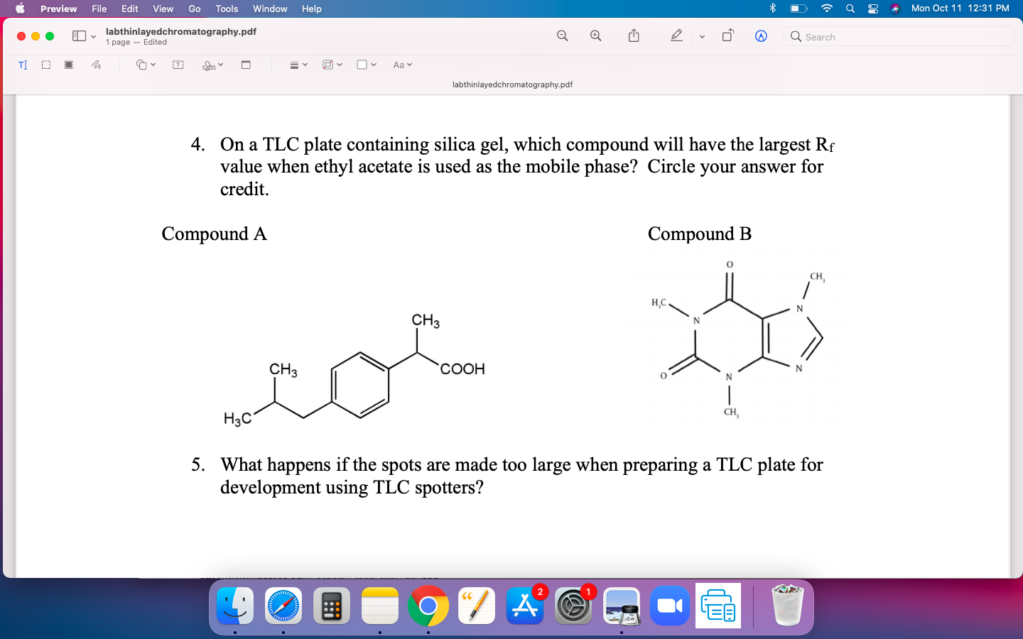 Solved Preview File Edit View Go Tools Window Help Mon Oct | Chegg.com
