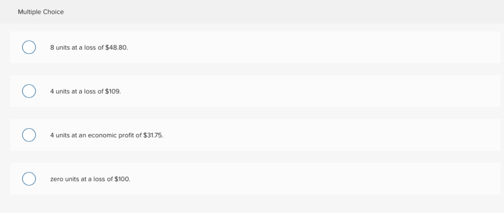 Solved AverageAverage Average Total Fixed Variable Total | Chegg.com
