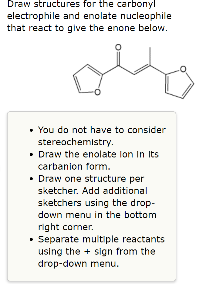 Solved Draw structures for the carbonyl electrophile and | Chegg.com