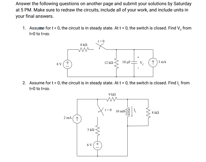 Solved Answer the following questions on another page and | Chegg.com