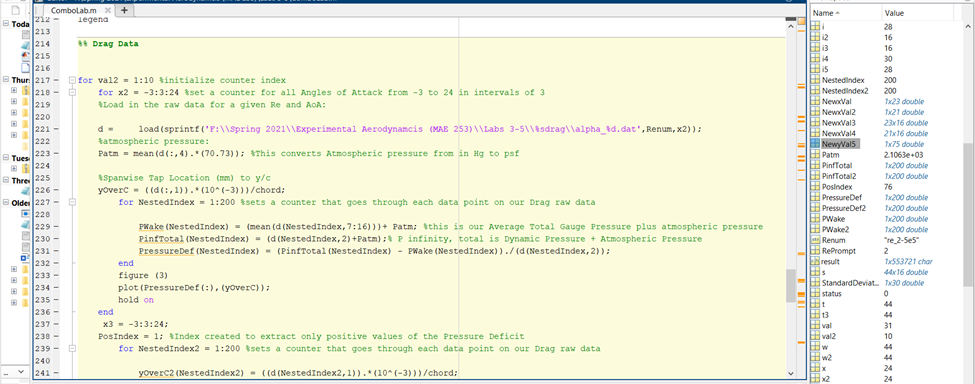 Solved Matlab Aerodynamics help/ Trapz() I am trying to | Chegg.com