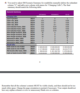 In this project, you will use Microsoft Excel to see | Chegg.com