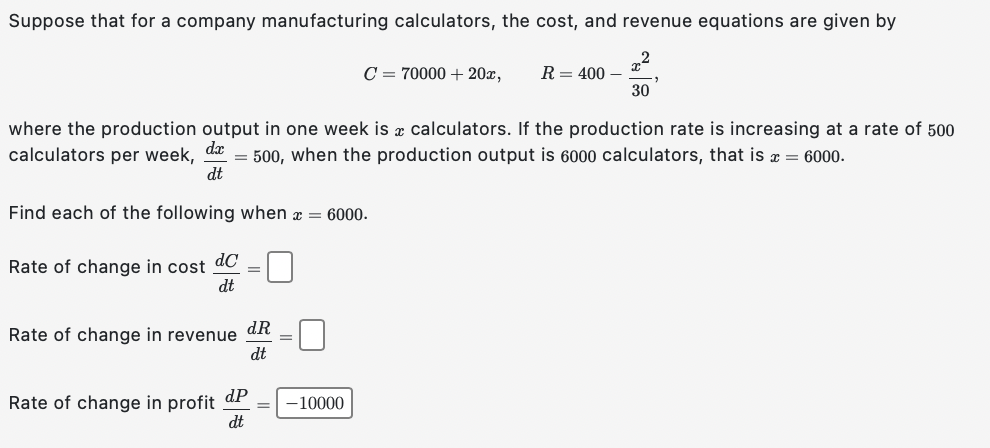 Solved Suppose that for a company manufacturing calculators, | Chegg.com