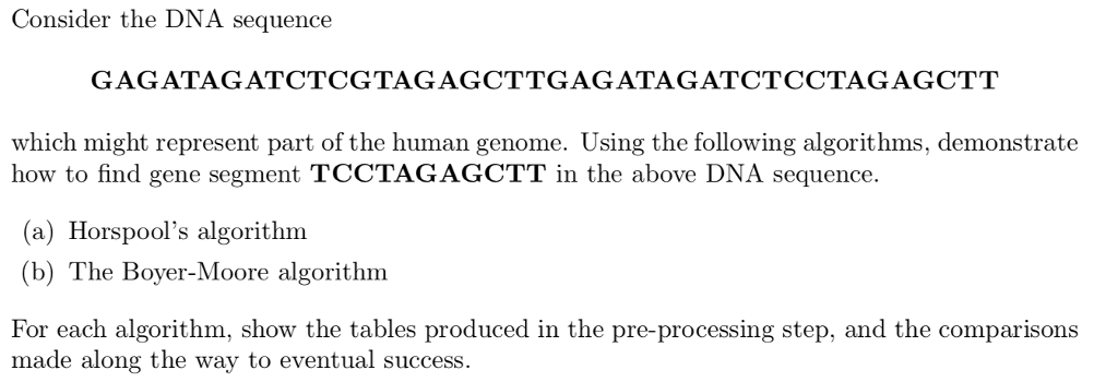 Solved Consider the DNA sequence | Chegg.com
