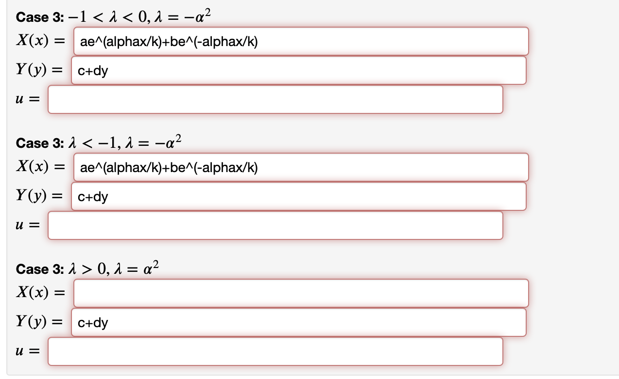 Solved (1 point) 1 is typed as lambda, a as alpha. Assume | Chegg.com