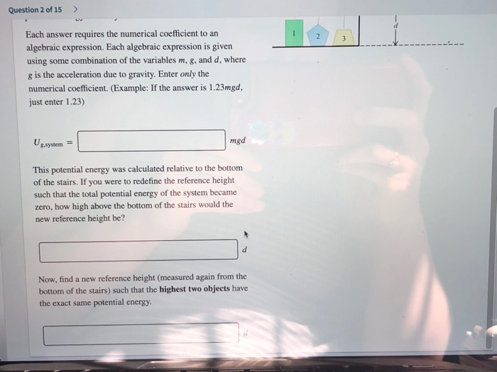 Solved Question 2 Of 15 Three Different Objects All With 2284