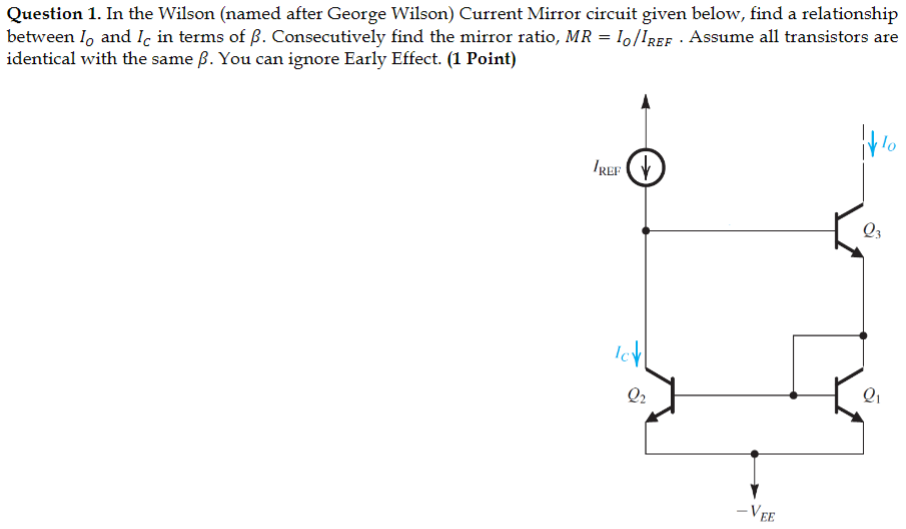 Solved Question 1. In the Wilson (named after George Wilson) | Chegg.com