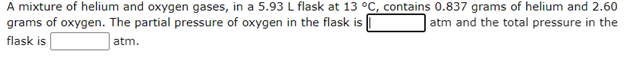 Solved A mixture of oxygen and xenon gases, in a 5.08 L | Chegg.com