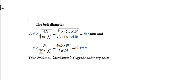 3. Check the ordinary bolt connection shown in Fig.3. | Chegg.com
