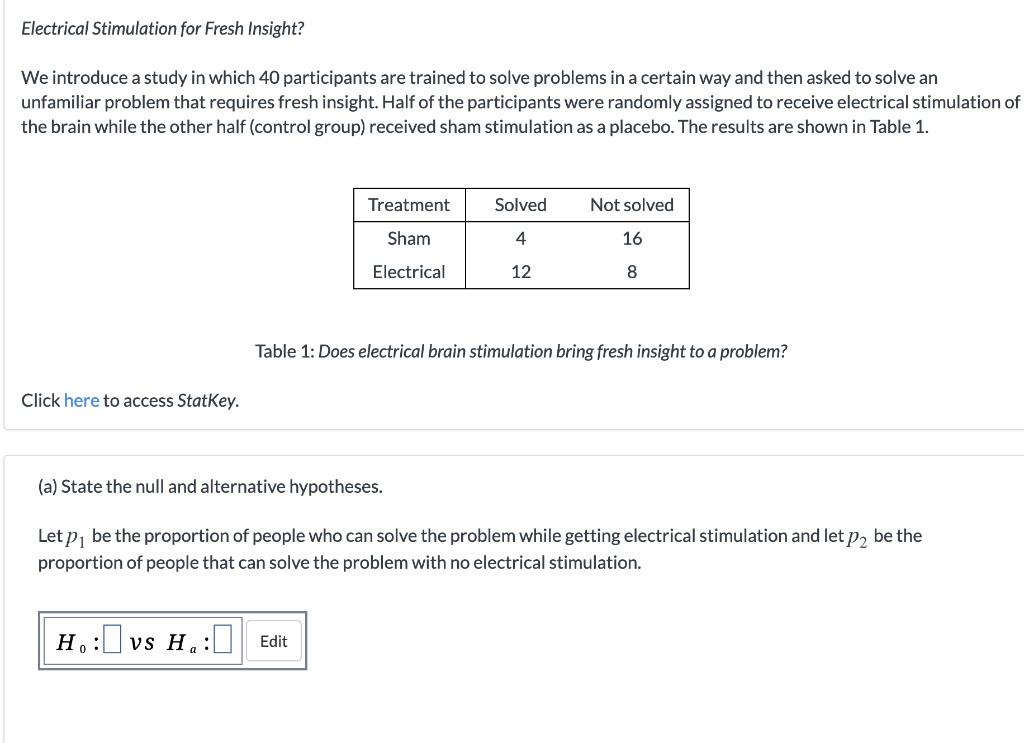 Solved Electrical Stimulation for Fresh Insight? We | Chegg.com