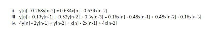 (a) Use the filter function to generate and plot the | Chegg.com