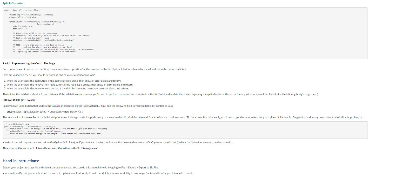 Solved Part 1: Project SetupYou'll need the usual package | Chegg.com