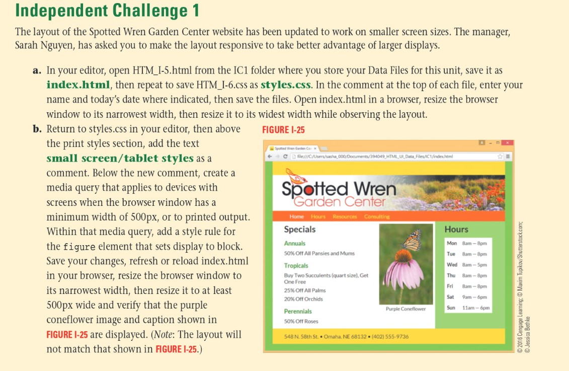 Html5 And Css3 Illustrated Unit I Independent 7663