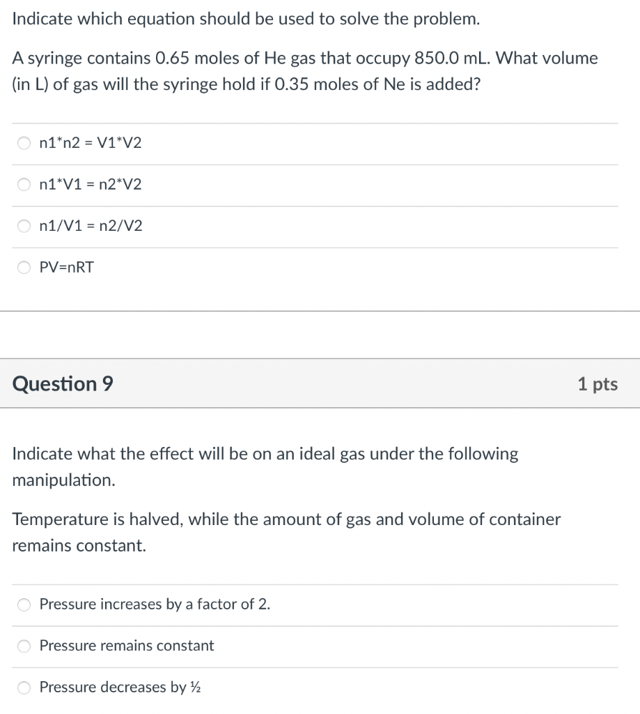 Solved Given the following gas phase reaction which occurs | Chegg.com