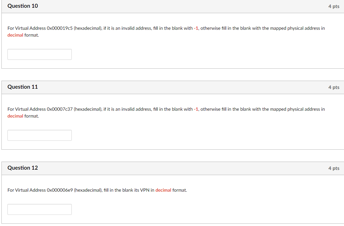 Solved We use Simulator paging-linear-translate.py to study | Chegg.com
