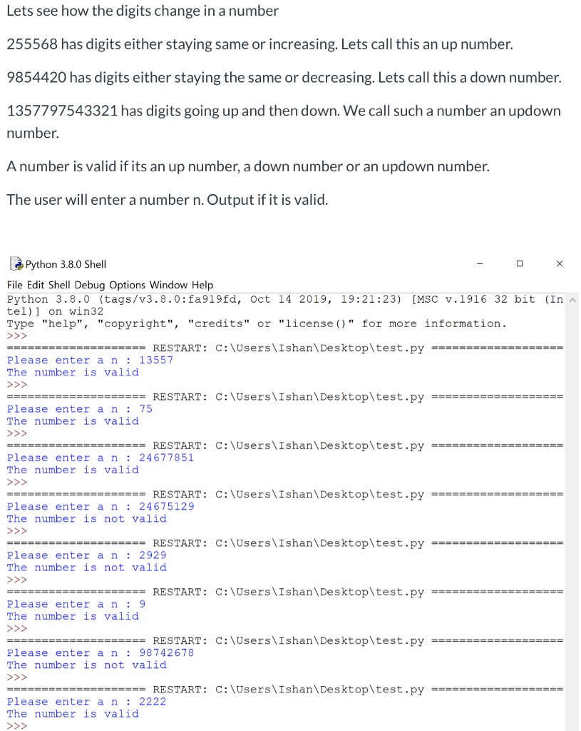 Solved Lets see how the digits change in a number 255568 has | Chegg.com