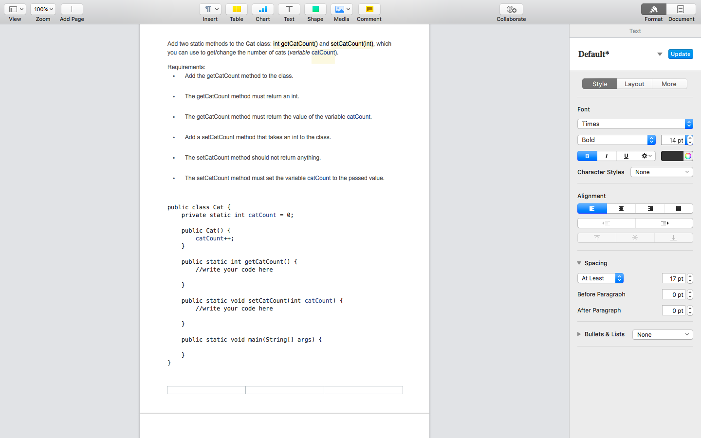 Solved Tv 100% Zoom + Add Page Tv 1 Insert T Text + | Chegg.com