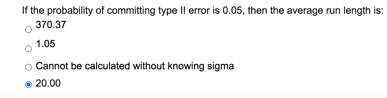 Solved If the probability of committing type II error is | Chegg.com