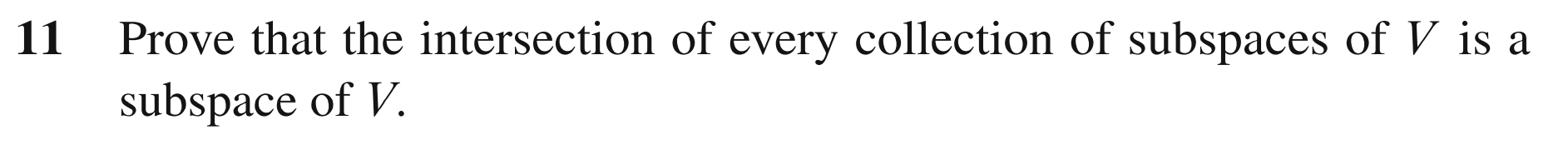 Solved 11 Prove that the intersection of every collection of | Chegg.com