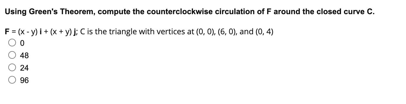Solved Using Green's Theorem, compute the counterclockwise | Chegg.com