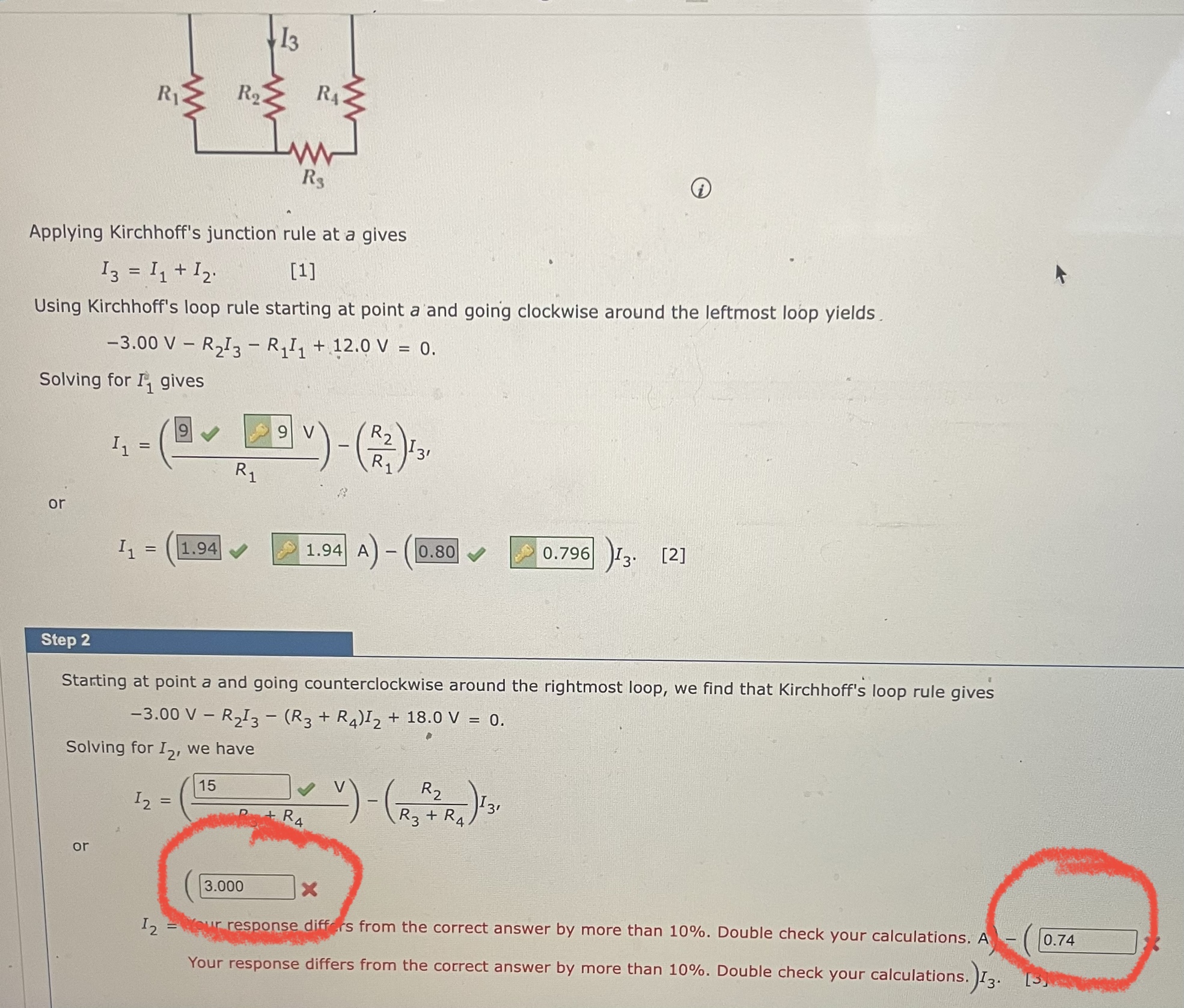 Solved Find the potential difference across each resistor in | Chegg.com