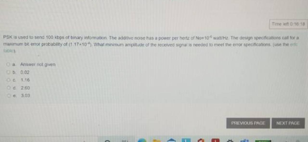 Solved Time 0-100 PSK is used to send 100 Kbps of binary | Chegg.com