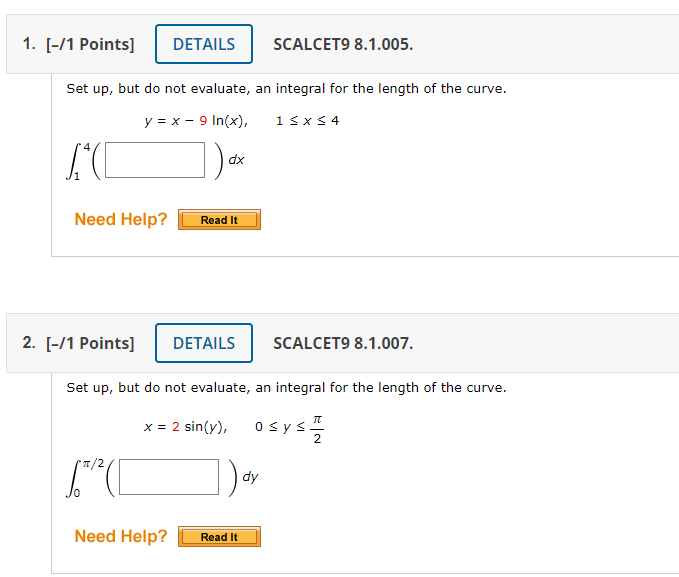 Solved Set up, but do not evaluate, an integral for the | Chegg.com