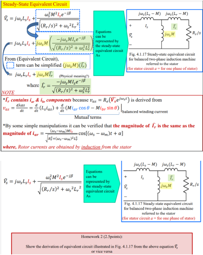 Solved Show the derivation of equivalent circuit illustrated | Chegg.com