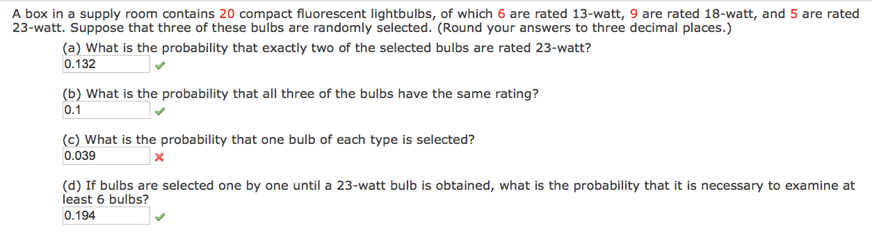 Solved A box in a supply room contains 20 compact | Chegg.com