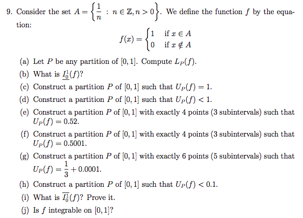 Solved We define the function f by the equa- 9. Consider the | Chegg.com