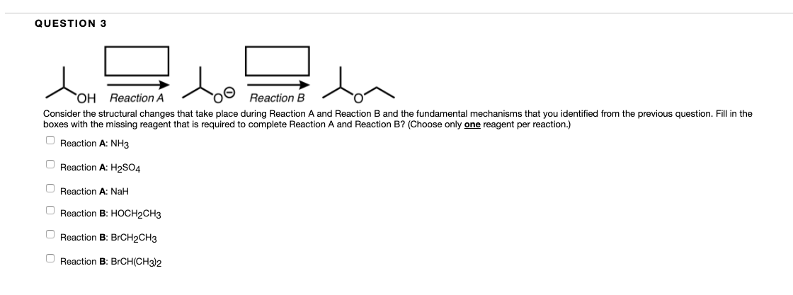 Solved QUESTION 5 HO Reaction C Reaction D Consider the | Chegg.com Solved QUESTION 5 HO Reaction C Reaction D Consider the | Chegg.com