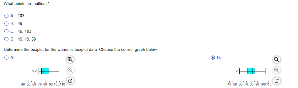 Solved Use the same scales to construct modified boxplots | Chegg.com