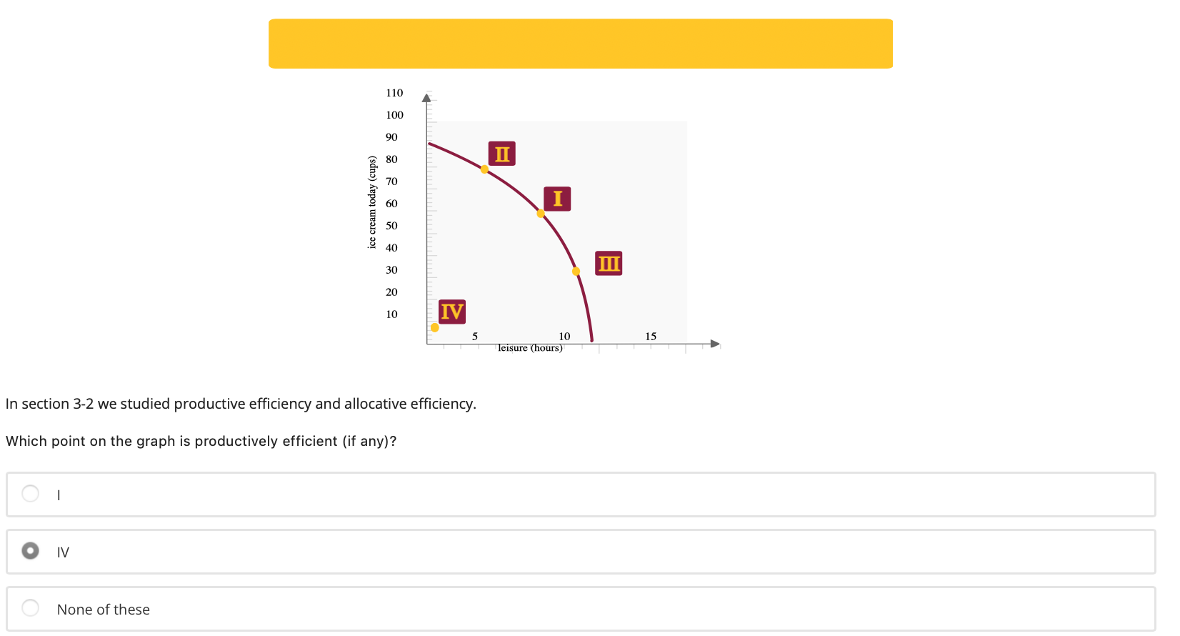 Solved In section 3-2 we studied productive efficiency and | Chegg.com