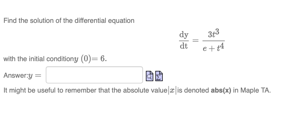 Solved Find the solution of the differential | Chegg.com